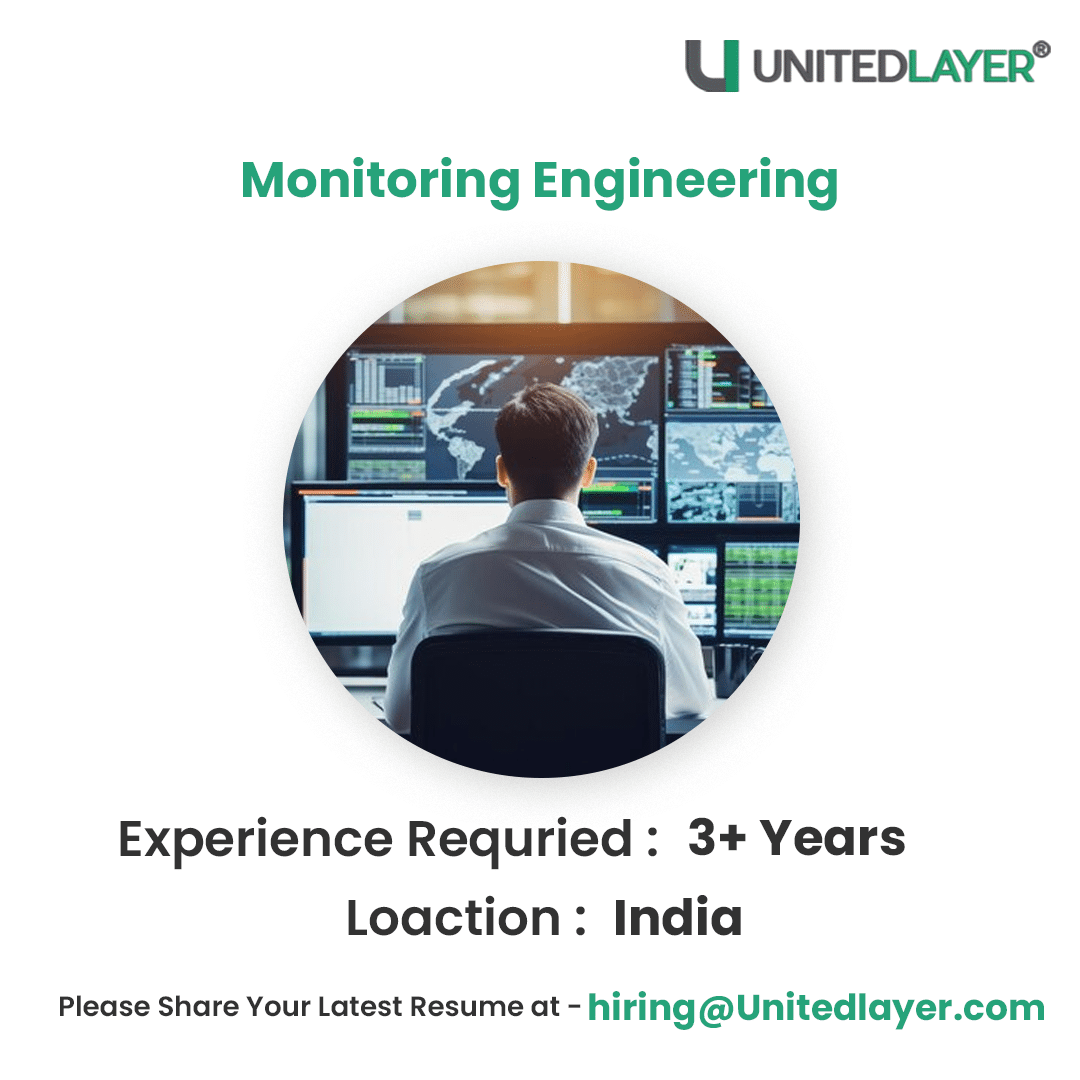 Monitoring Engineering - Experience The World's Best Private Cloud